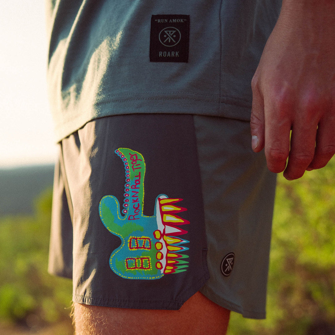 Alta 5" Shorts in Deep Blue – Roark Brand